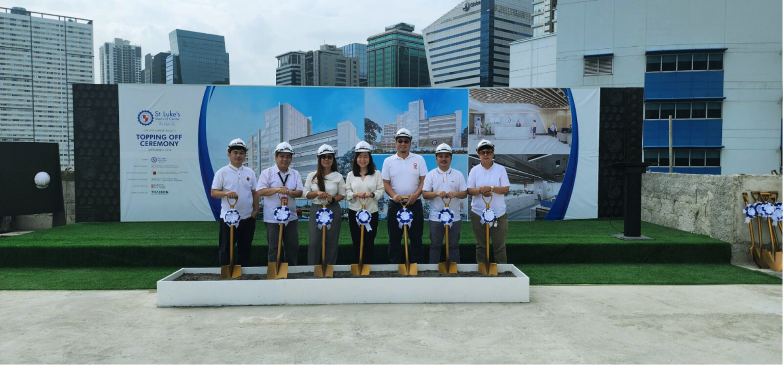 St. Luke's Medical Center Topping Off Ceremony for the SLMC Off-Site ...