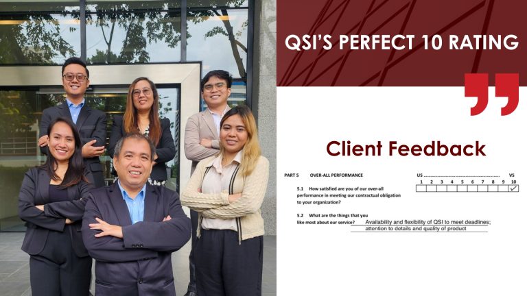 Perfect 10 Customer Rating - Quantity Solutions Inc.