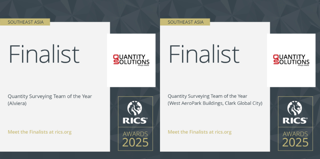 2025 RICS Southeast Asia Awards – Quantity Surveying Team of the Year ...